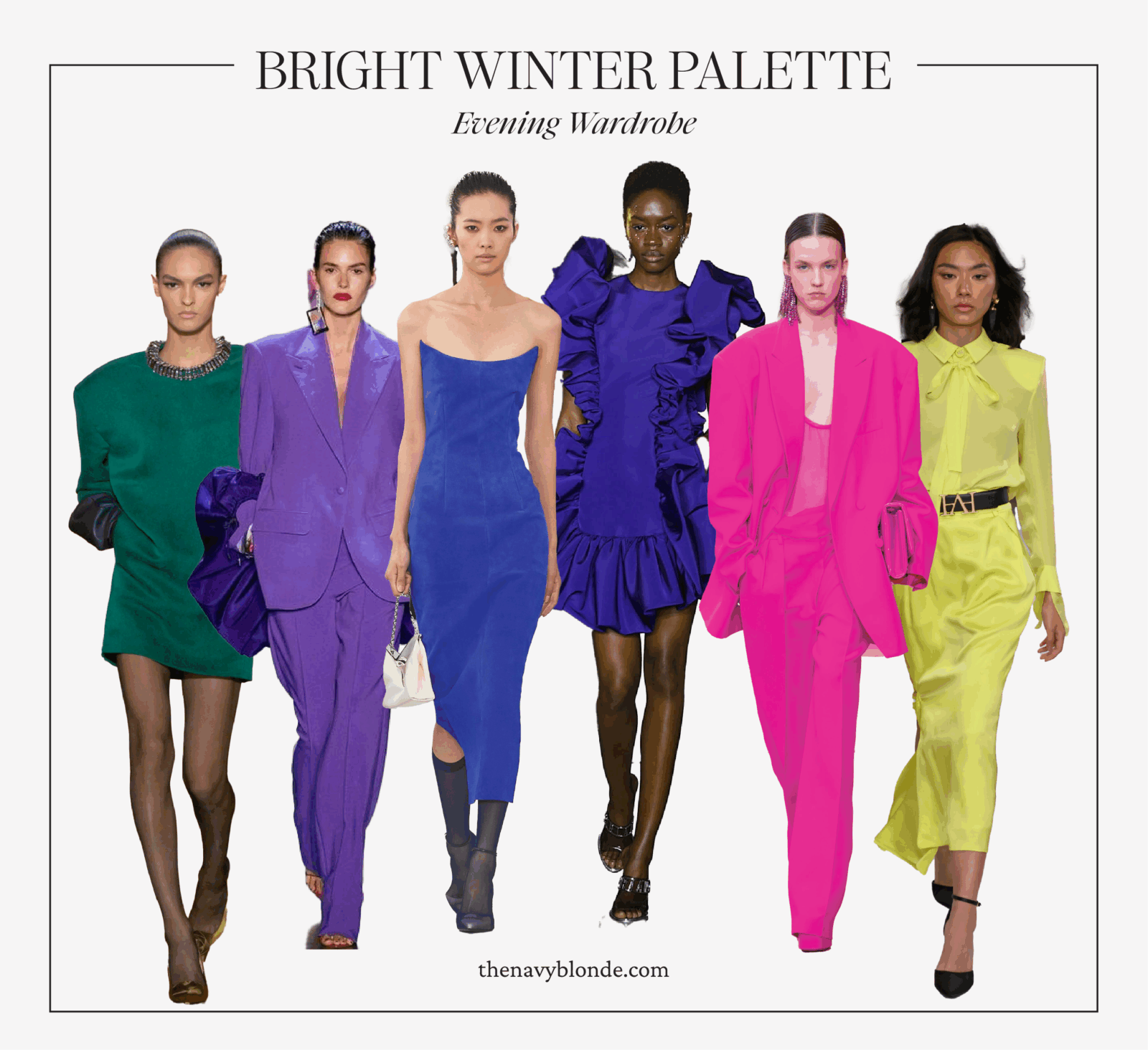Bright Winter Color Palette: The Ultimate Guide to Iconic Style