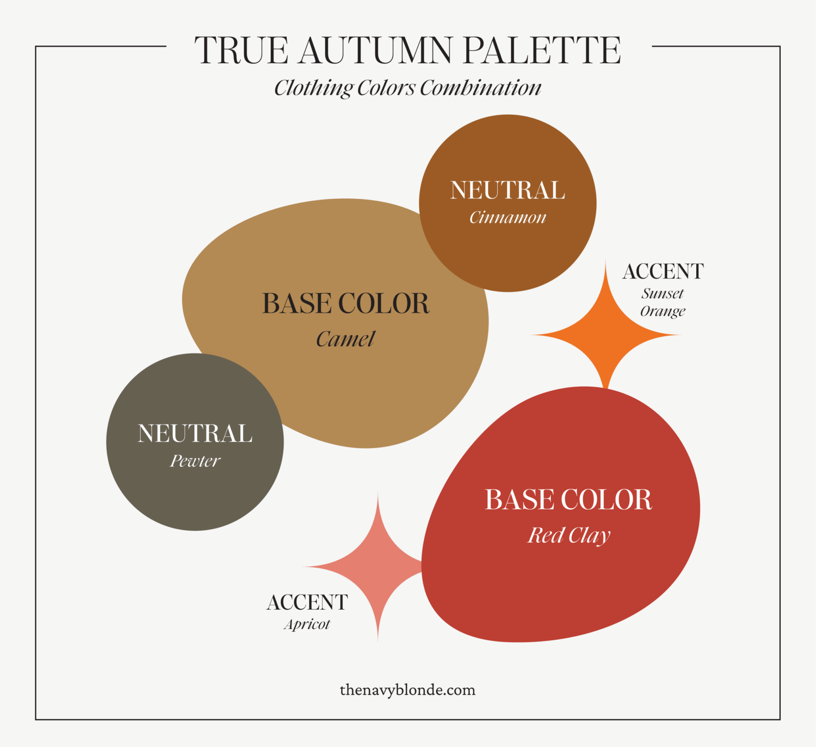 True Autumn Color Palette: The Ultimate Guide to Iconic Style | The ...