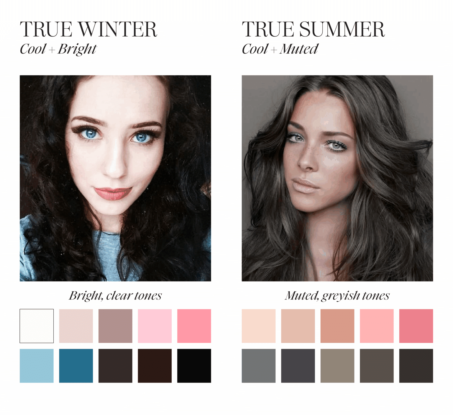 True Winter Color Palette: The Ultimate Guide to Iconic Style
